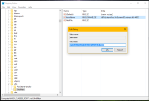 Add VBScript file (*.vbs) to New menu of File Explorer