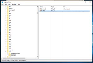 Add VBScript file (*.vbs) to New menu of File Explorer
