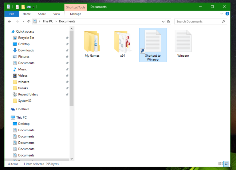 Change or disable the " - Shortcut" text for Shortcuts in Windows 10