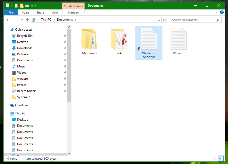 Change or disable the " - Shortcut" text for Shortcuts in Windows 10