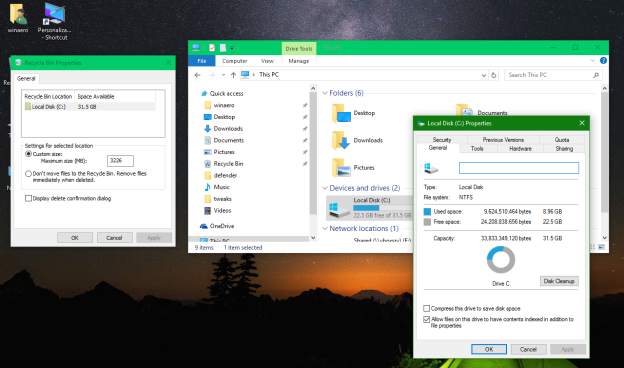 Fix Disk Cleanup Is Missing In Drive Properties In Windows 10