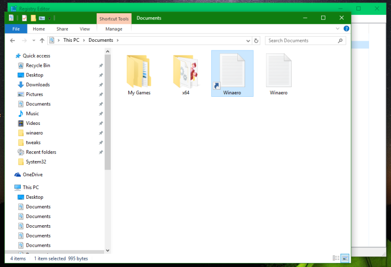 Change or disable the " - Shortcut" text for Shortcuts in Windows 10