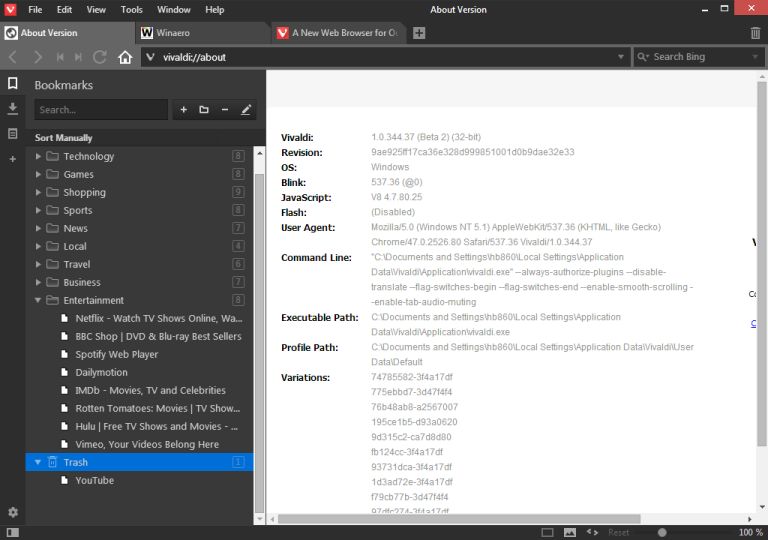 Vivaldi Beta 2 is out, comes with impressive improvements