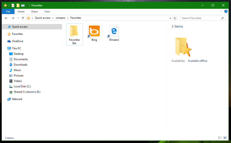 How to import Favorites from Internet Explorer to Microsoft Edge