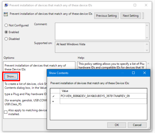 How to block drivers auto update in Windows 10