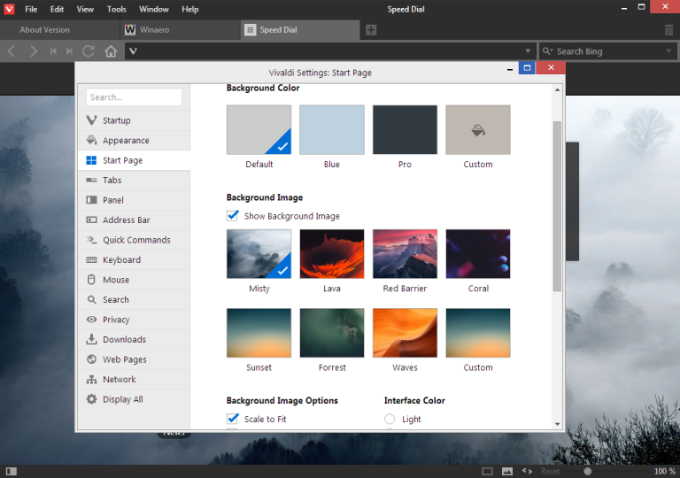 Vivaldi got bookmark icons and multiple instance support
