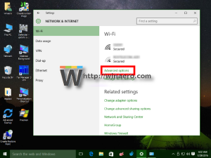 Enable random MAC address in Windows 10 for Wi-Fi adapter