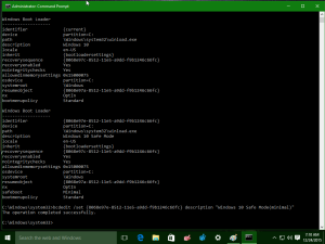 How to rename the OS in Windows 10 boot menu