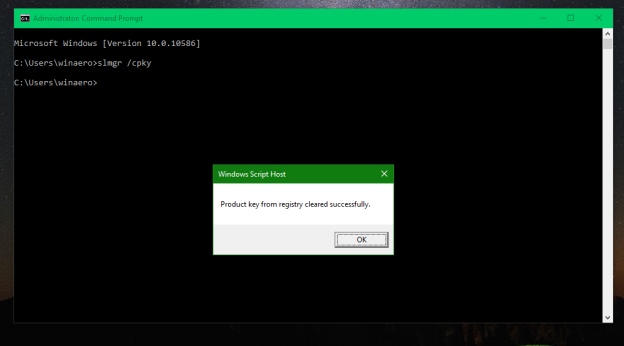 Remove Windows 10 product key from Registry and protect it from being ...