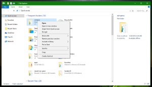 Disable wide context menus in Windows 10 and revert them to classic ...