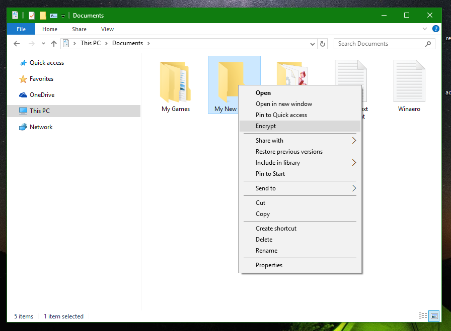 How To Add Encrypt And Decrypt Commands In Windows 10 Right Click Menu
