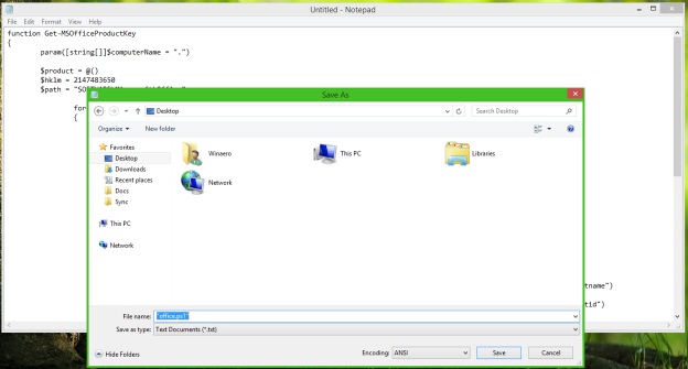 How to get Microsoft Office product key without using third party software