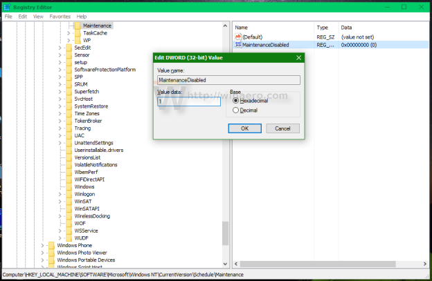 How To Disable Automatic Maintenance In Windows 10
