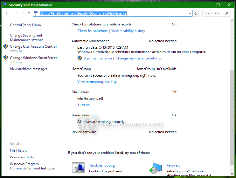 Check the system drive for errors in Windows 10