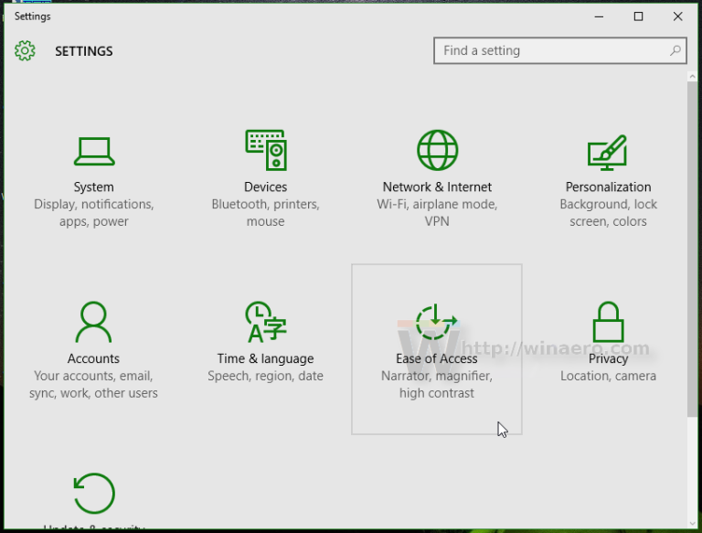 Change the toast notification timeout in Windows 10