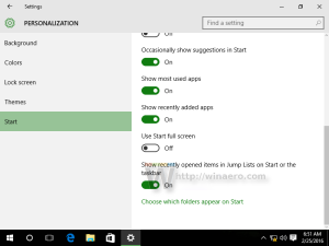 How to clear jump lists in Windows 10
