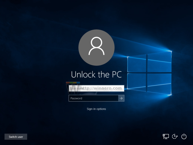Hide your email and user name from Windows 10 lock screen