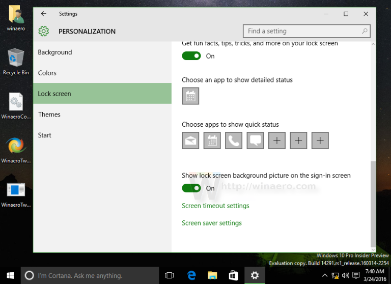 Change sign-in screen background image in Windows 10