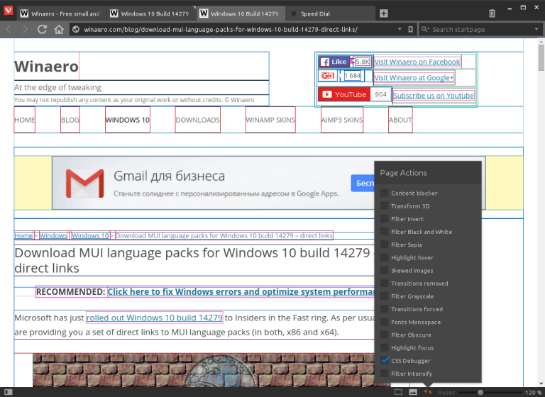 Vivaldi Beta 3 is available