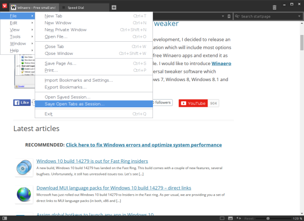 Vivaldi Beta 3 is available