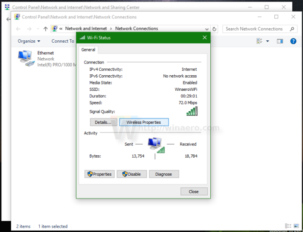 How to view and recover a Wi-Fi password stored in Windows 10