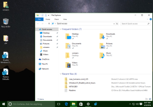 Enable colored taskbar but keep title bars white in Windows 10