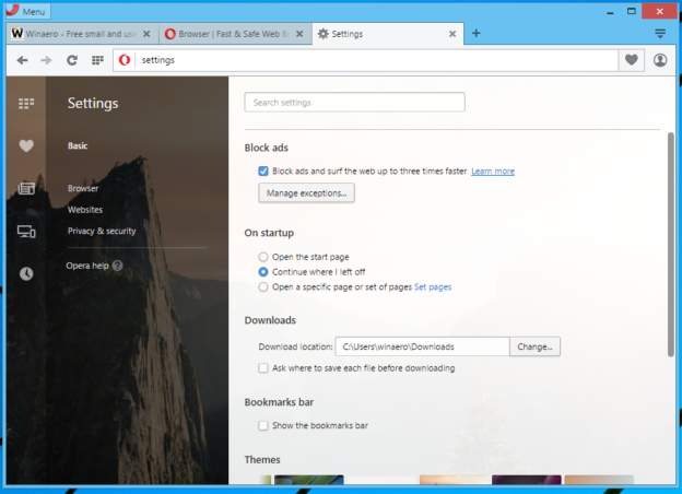 Opera 37 is out with native ad blocker