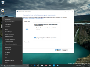 Customize Win+X menu in Windows 10