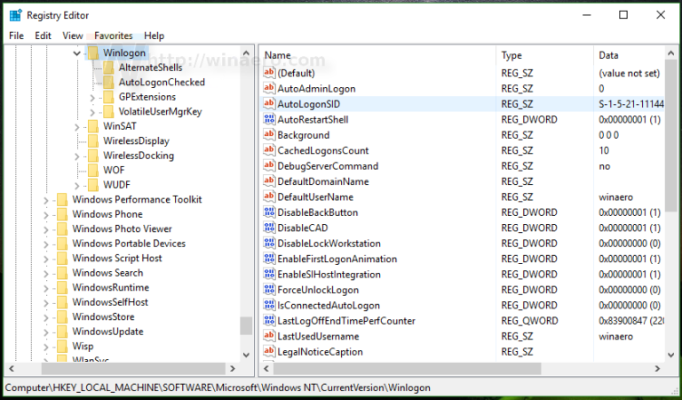 How to hide user accounts from the login screen in Windows 10