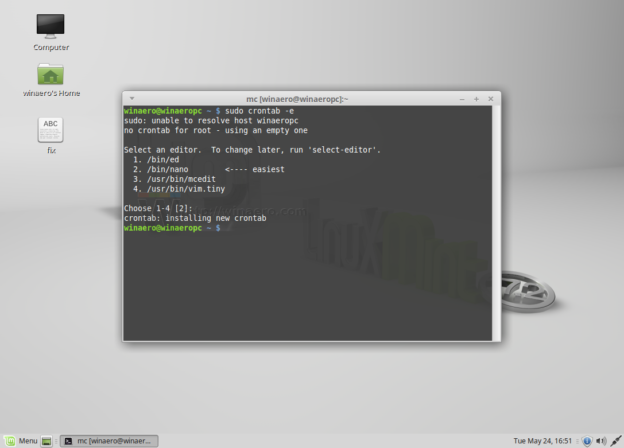 How to set time from the Internet (NTP) in Linux Mint 17