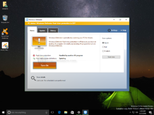 How to turn on or off Periodic Scanning in Windows 10