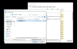 How to backup and restore Taskbar pinned apps in Windows 10