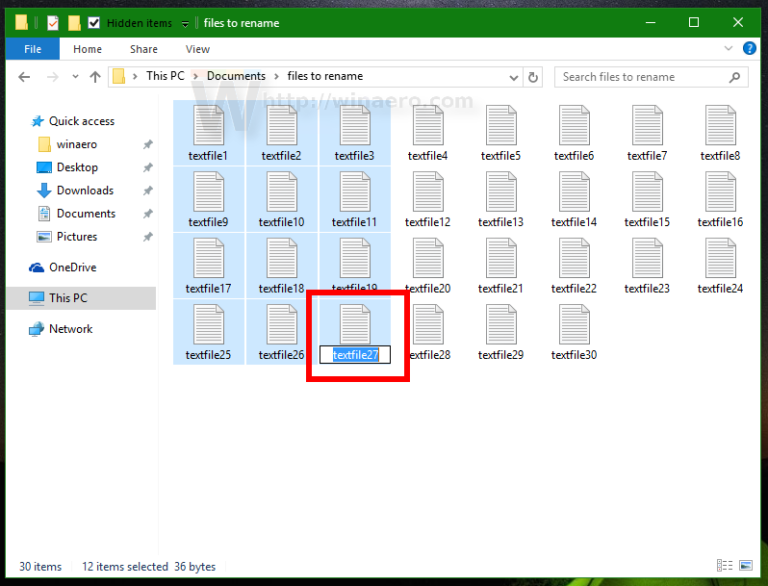 How to rename multiple files at once in Windows 10