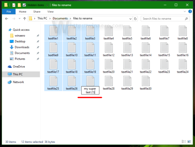 How to rename multiple files at once in Windows 10