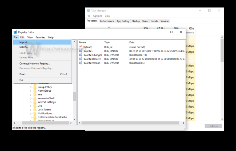 How to backup and restore Taskbar pinned apps in Windows 10