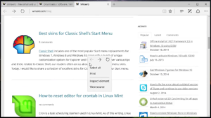 EdgeContextMenu adds Firefox-like context menu to Edge