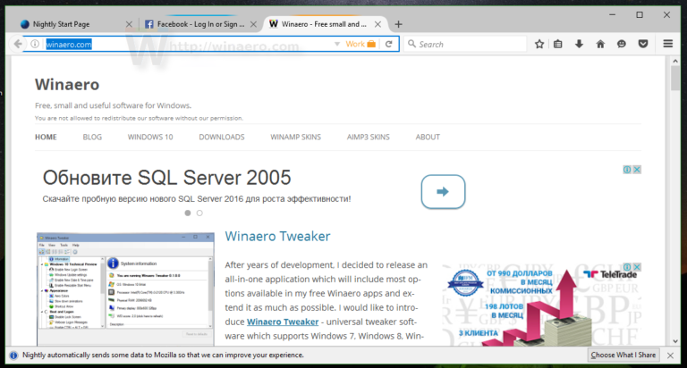 First Look at Containers Feature in Firefox