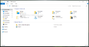 Change the default action when you start typing in Windows 10 File Explorer