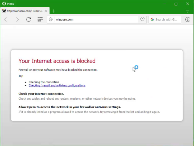 Block any app from accessing Internet with one click in Windows 10, Windows 8 and Windows 7