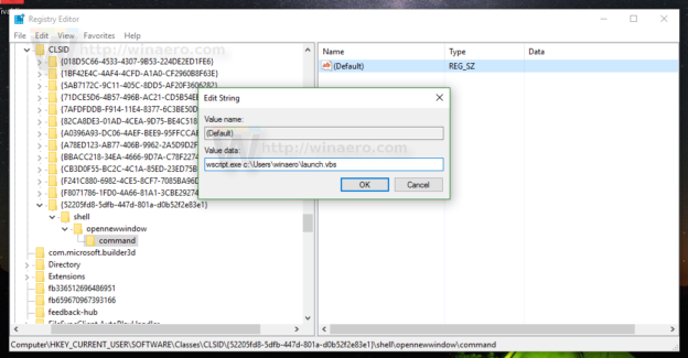 Make Explorer open custom folder instead of This PC or Quick Access in ...