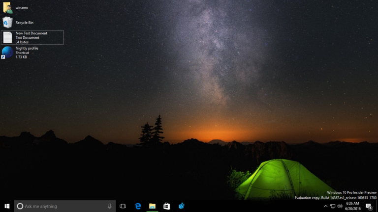 Set Details, Content or List view for Desktop icons in Windows 10