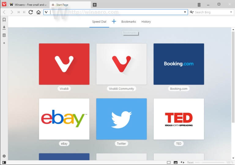 Vivaldi 1.3.501.6 features customizable interface themes