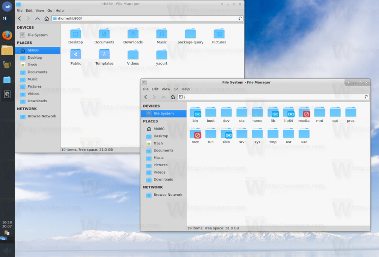 Deepin-lite icon set for Linux