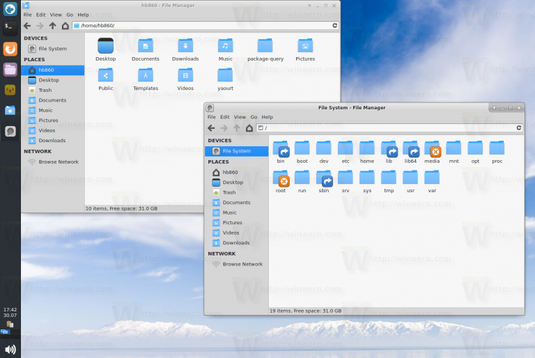 Deepin-lite icon set for Linux