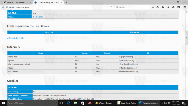 Firefox Nightly comes with a new FlyWeb system add-on