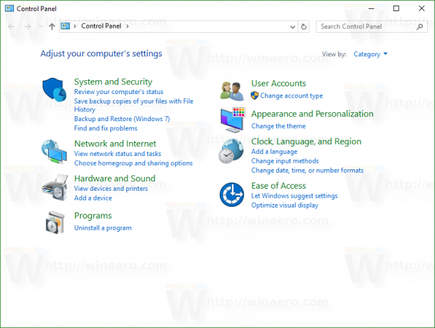 Change Account Type in Windows 10