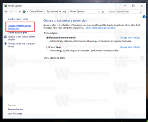 How to Change Power Button Action in Windows 10