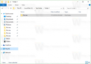 Rename Quick Access pinned folders in Windows 10