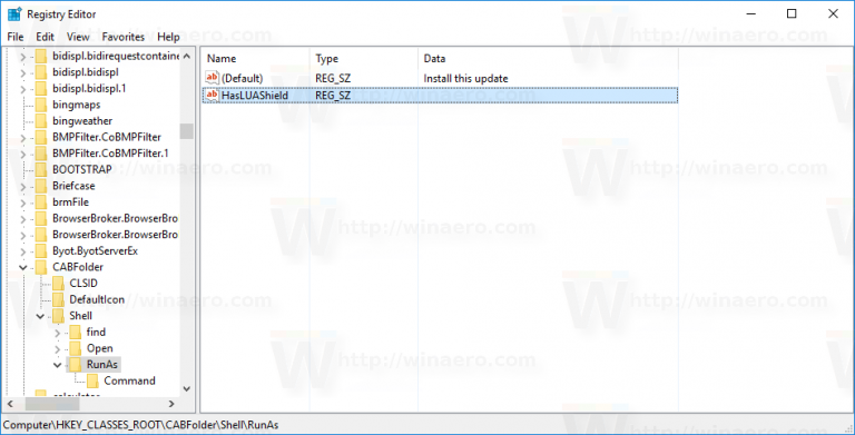 Install Cab Updates Context Menu In Windows 10