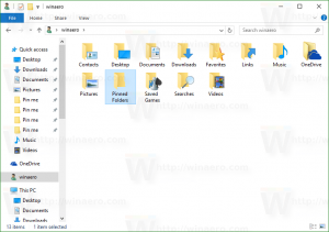 Rename Quick Access pinned folders in Windows 10